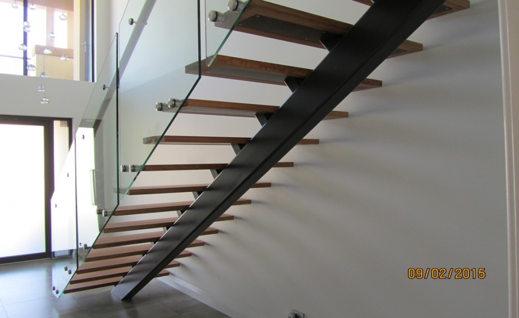 Steel Spine Staircases | Customised Metal Works | Made to suit