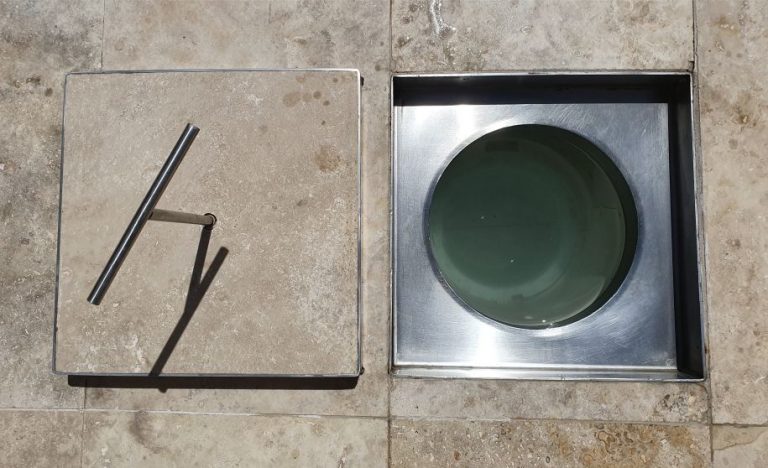 Hidden Skimmer Lid | 316 Stainless Steel | Customised Metal Works