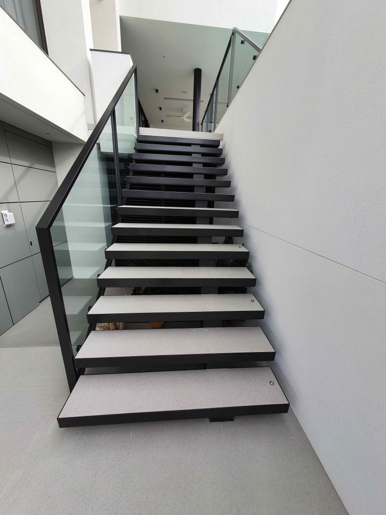 Steel Spine Staircases | Customised Metal Works | Made to suit